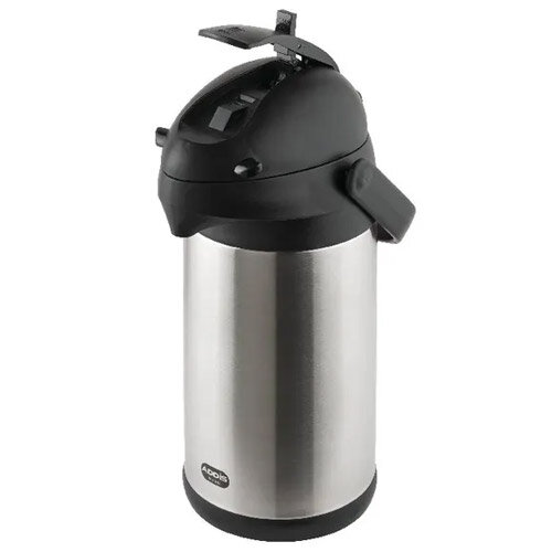 Addis Chrome President Pump Pot Vacuum Flask Stainless Steel Jug 3 ...