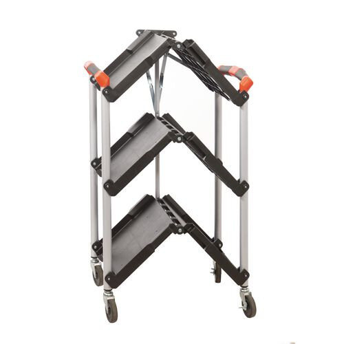 Folding Plastic Trolley - Hunt Office UK