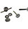 Metal Paper Fasteners with Washers 19mm Pack 200 Whitecroft - Hunt ...