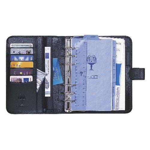 Collins Balmoral Personal Organiser Leather with 2017 Diary Insert For ...