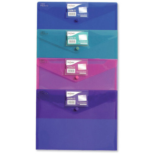 Snopake Polyfile ID Wallet File Polypropylene with Card Holder A4 ...