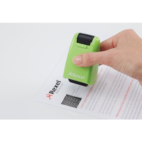 Rexel ID Guard Retractable Ink Roller Lime with Black Ink Pack of 5 ...