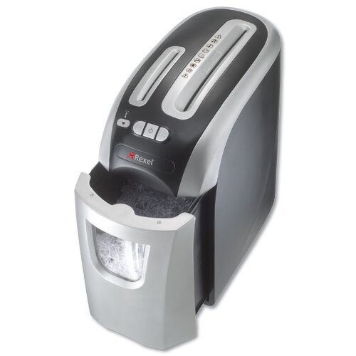 Rexel Prostyle Plus Black/Silver Cross-Cut Shredder 20 Litre 2102563 ...