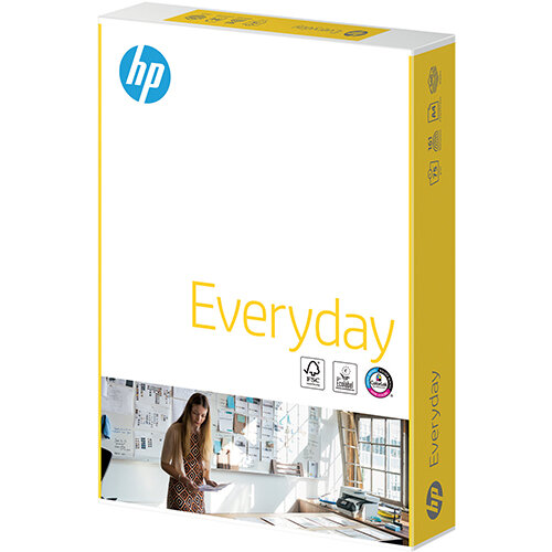 HP Hewlett Packard A4 75gsm White Everyday Printer/Copier Paper Box of ...