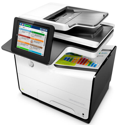 HP PageWide Enterprise Color Flow MFP 586z - Multifunction printer ...