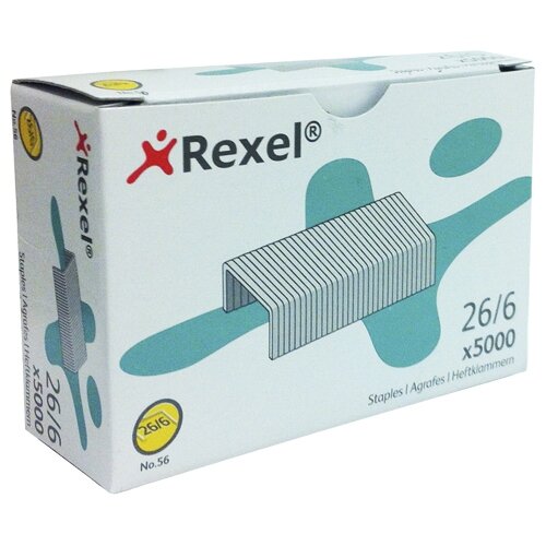 Rexel 56 Staples 6mm Pack 5000 - Hunt Office UK