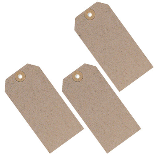Merit Unstrung Tag Buff 108x54mm Pack 1000 - Hunt Office UK
