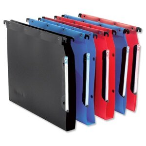 Elba Ultimate Polypro Lateral 330mm File 30mm Wide Base Black L685522 ...