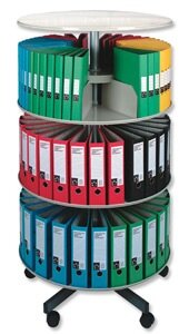 Rotadex Platfile Filing Platform for 48 Ring Binders or Foolscap ...