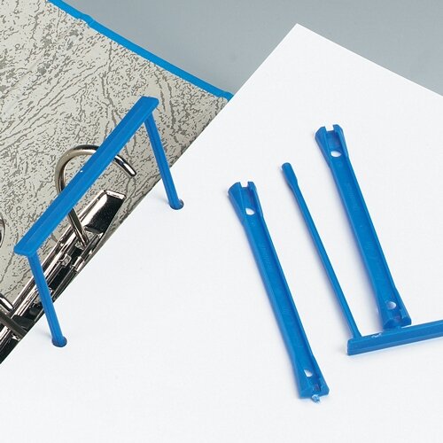 Plastic Filing Clip Blue Pack 10 5 Star - Hunt Office UK