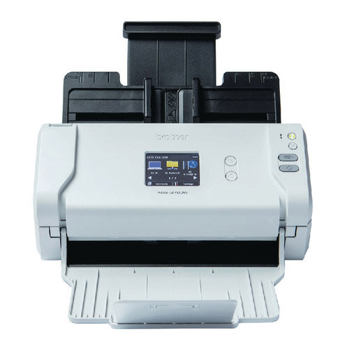 Brother ADS-2700W Wireless High-Speed Desktop Document Scanner, Scan ...