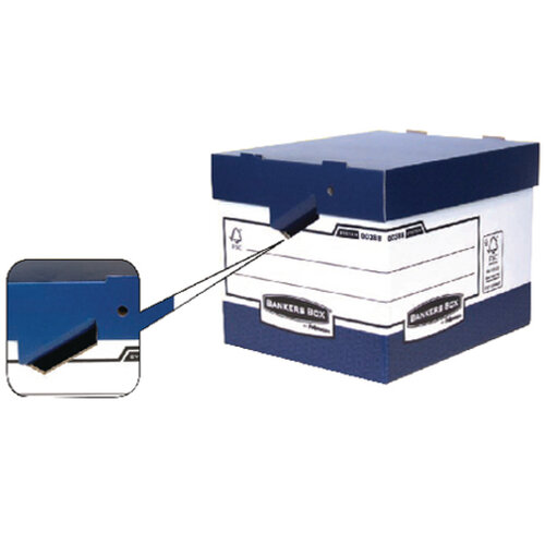 Fellowes Bankers Box Heavy Duty Standard Storage Box 0089901 Pack 10 ...