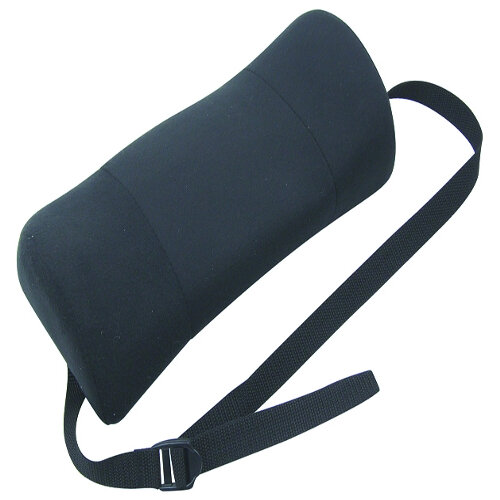 Fellowes Portable Lumbar Support Soft-brushed Cover Adjustable-straps ...