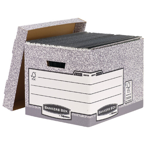 Fellowes Bankers Box System Archive Storage Box 00810-FF Pack 10 - Hunt ...