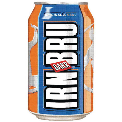 Irn Bru Soft Drink Cans (Pack of 24) - Hunt Office UK