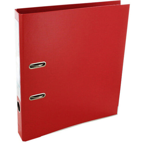 Elba Red A4 Plastic Lever Arch File 70mm Spine 100080903 - Hunt Office UK