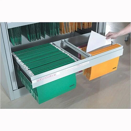 Bisley BRFA Roll-out Filing Frame for Cupboard Grey - Hunt Office UK