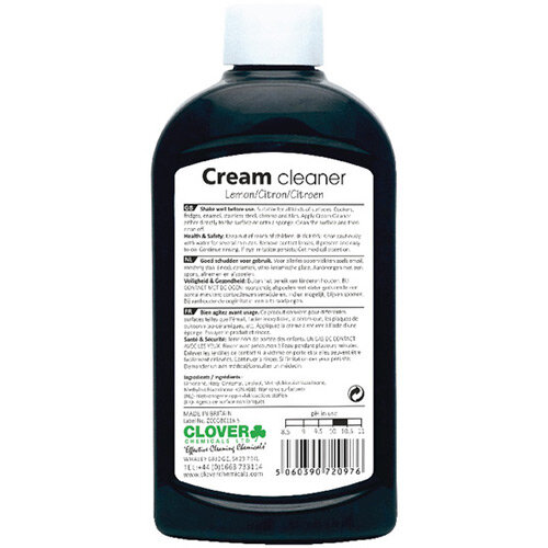 Clover Cream Cleaner 300ml 431STS - Hunt Office UK