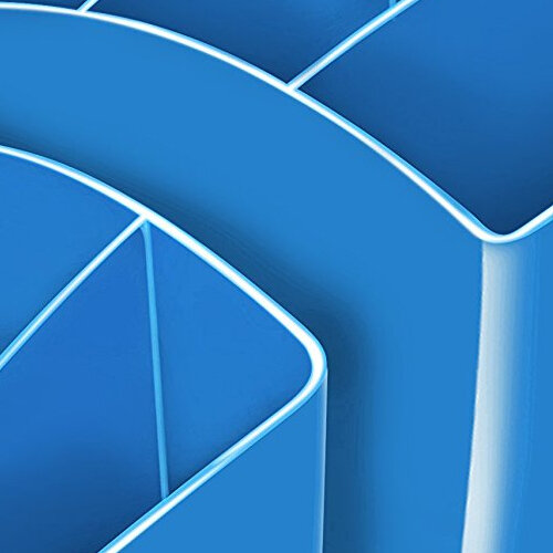 Ceppro Gloss Desk Tidy Blue 580G Blue - Hunt Office UK