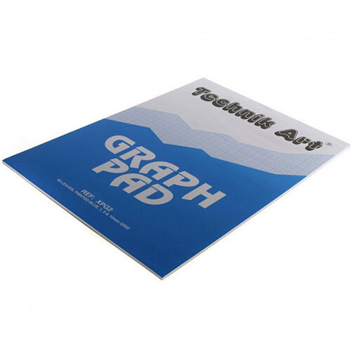 Technik Art Graph Pad A3 1/5/10mm 40 Leaf XPG2 - Hunt Office UK