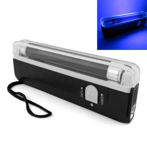 Handheld Forged Note Counterfeit Detector Ultra Violet Lamps UV Light ...