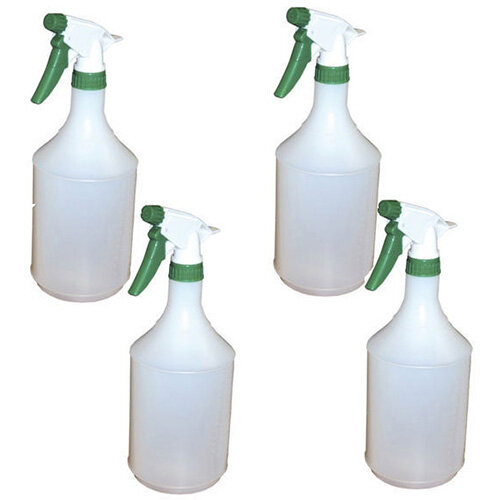 Contico Ergo-Spray Trigger Spray Bottle Pack 4 Green/White - Hunt Office UK