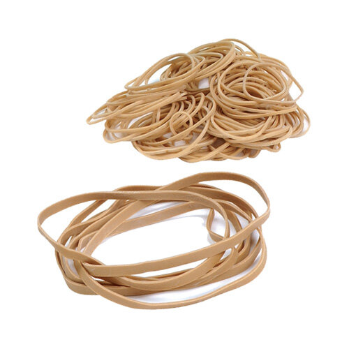County Rubber Bands Natural 50gm - Hunt Office UK