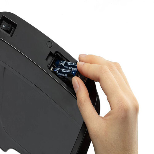 Durable Sensor Waste Bin No Touch Square 6 Litre 342023 - Hunt Office UK