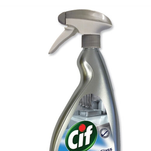 Cif Professional Stainless Steel and Glass Cleaner 750ml - Hunt Office UK