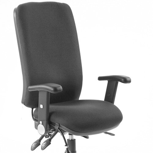 Chiro High Back Task Operator Chair With Height Adjustable & Folding ...