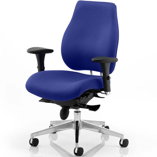 Chiro Plus High Back Ergonomic Posture Office Chair Serene Blue - Hunt ...