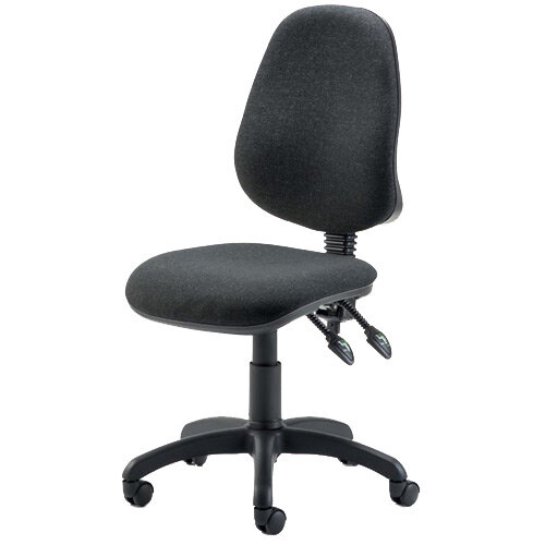Eclipse II Lever Task Operator Office Chair With No Arms Charcoal ...