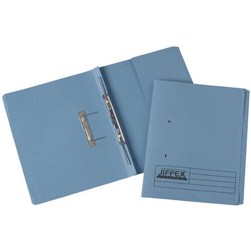 Acco Jiffex File A4 Blue 50 Pack 43243EAST - Hunt Office UK