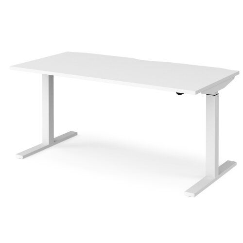 Elev8 Mono Electric Height Adjustable Rectangular Sit Stand Desk with ...