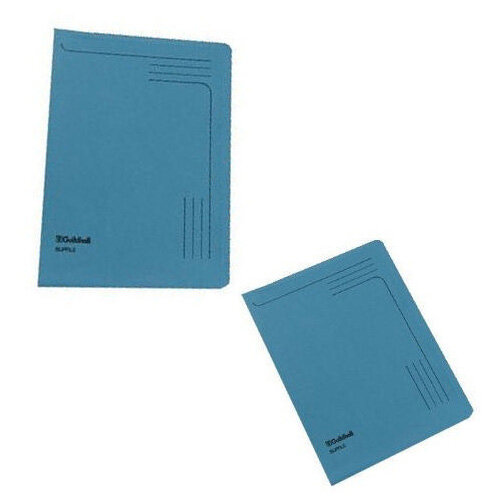 Guildhall Blue Slipfiles A4 Pack of 50 - Hunt Office UK