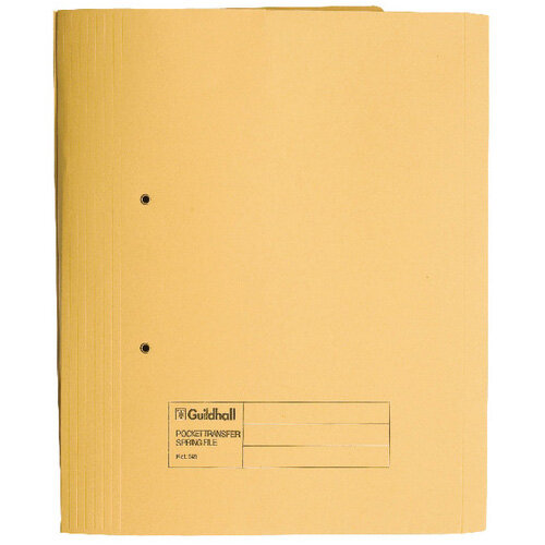 Guildhall Super Heavyweight Pocket Spiral File Yellow 211/6003 - Hunt ...