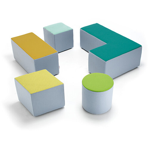 Groove modular breakout seating - hexagon shape - Hunt Office UK