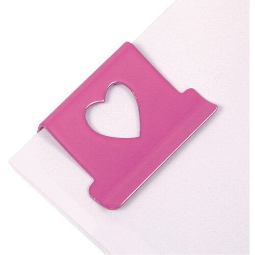 Rapesco Supaclip 40 Refills Hot Pink Hearts 1334 - Hunt Office UK