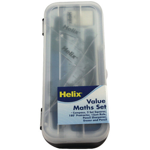 Helix Value Maths Set Blue A54000 - Hunt Office UK