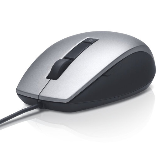 Dell Mouse Laser Cable 6 Button(s) Black, Silver USB Scroll Wheel ...