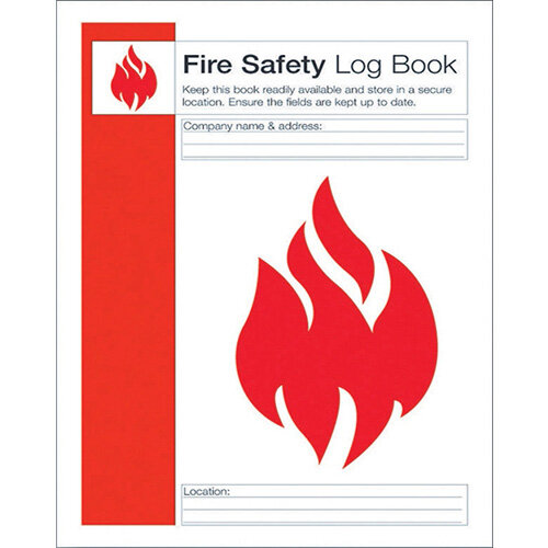 Fire Safety Log Book (Pack of 1) IVGSFLB - Hunt Office UK