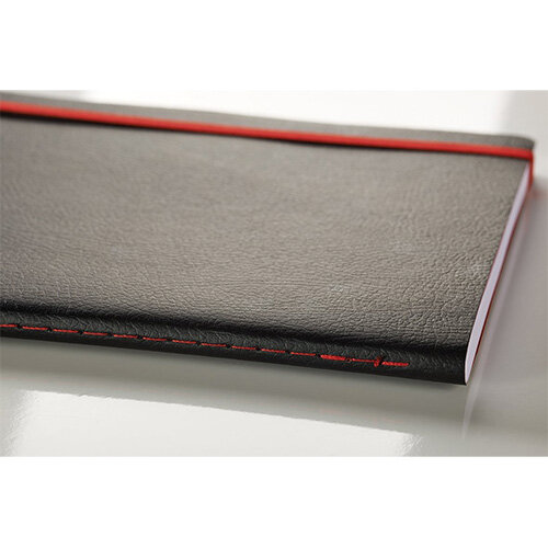 Black n' Red A6 Soft Cover Notebook Black - Hunt Office UK