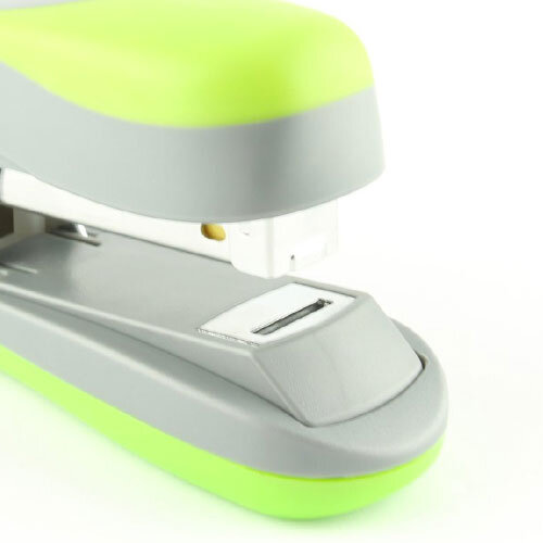Q-Connect Softgrip Half Strip Stapler Green KF00992 - Hunt Office UK