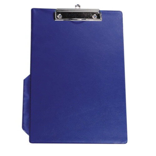 Q-Connect PVC Clipboard Single Blue Foolscap/A4 - Hunt Office UK