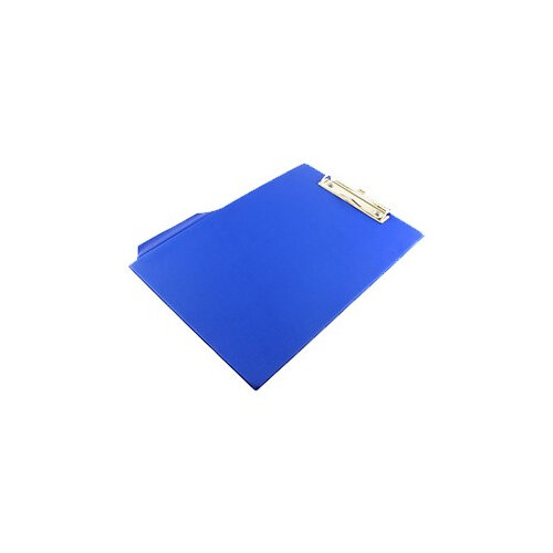 Q-Connect PVC Clipboard Single Blue Foolscap/A4 - Hunt Office UK