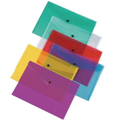 Q-Connect Document Folder Polypropylene A4 Assorted Pack of 12 KF03599 ...