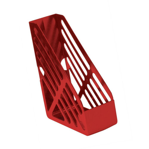 Q-Connect Foolscap Magazine Rack Red KF04064 - Hunt Office UK