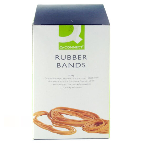 Q-Connect Rubber Bands 500g Number 10 - Hunt Office UK