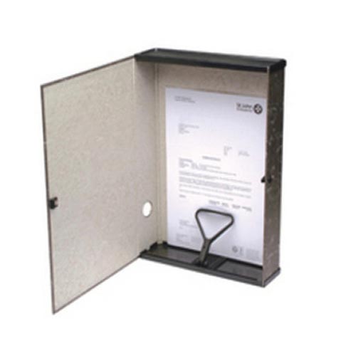 Box File Spring Lock Foolscap 75mm Spine Grey Cloudy 10 Pack Q Connect ...