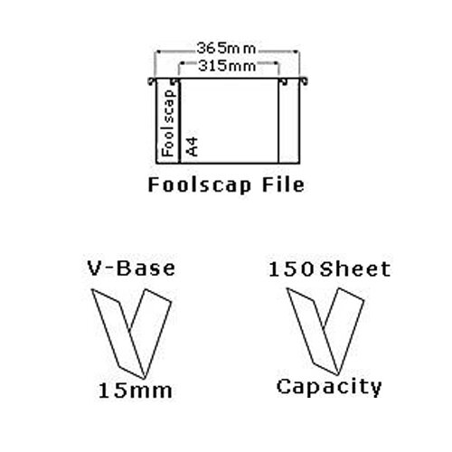 Q Connect Suspension File Tabbed Foolscap Pack Of 50 KF21001 Files Q Connect Suspension File Tabbed Foolscap Pack Of 50 KF21001 Files